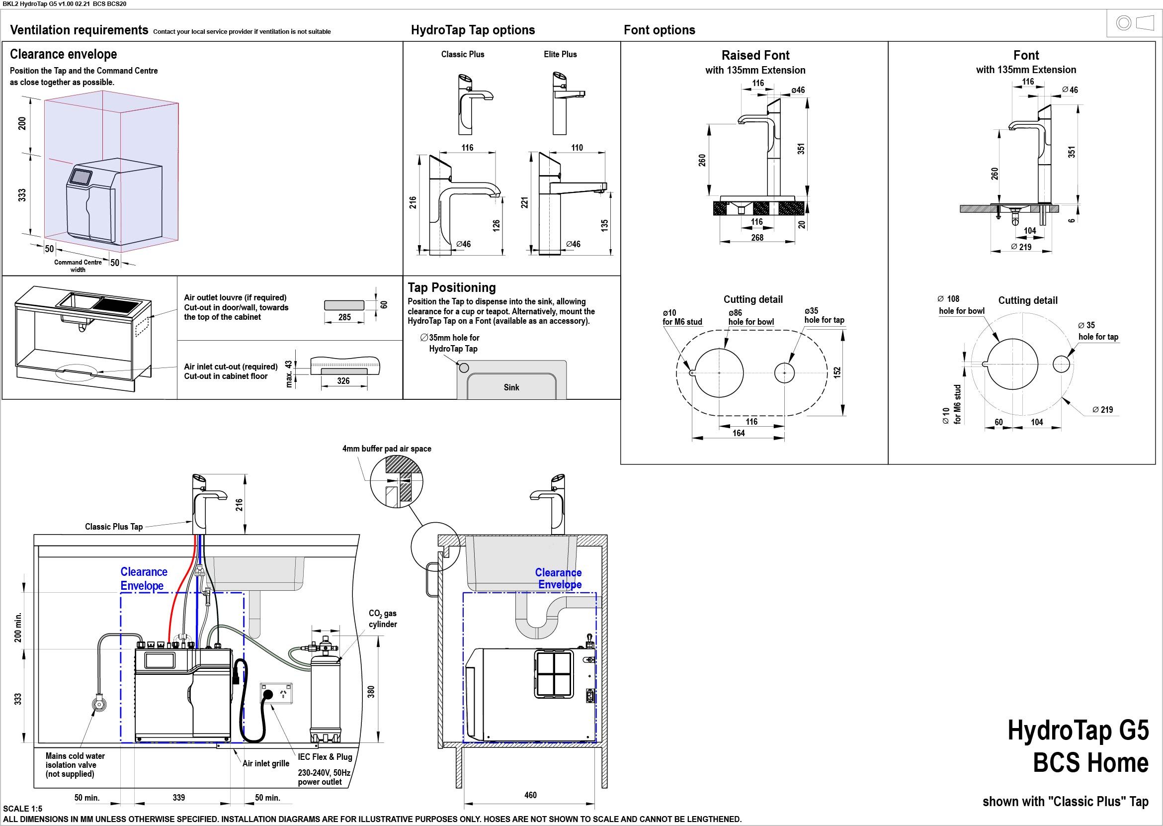 HydroTap G5 BCS Classic Plus Chrome | Zip Water