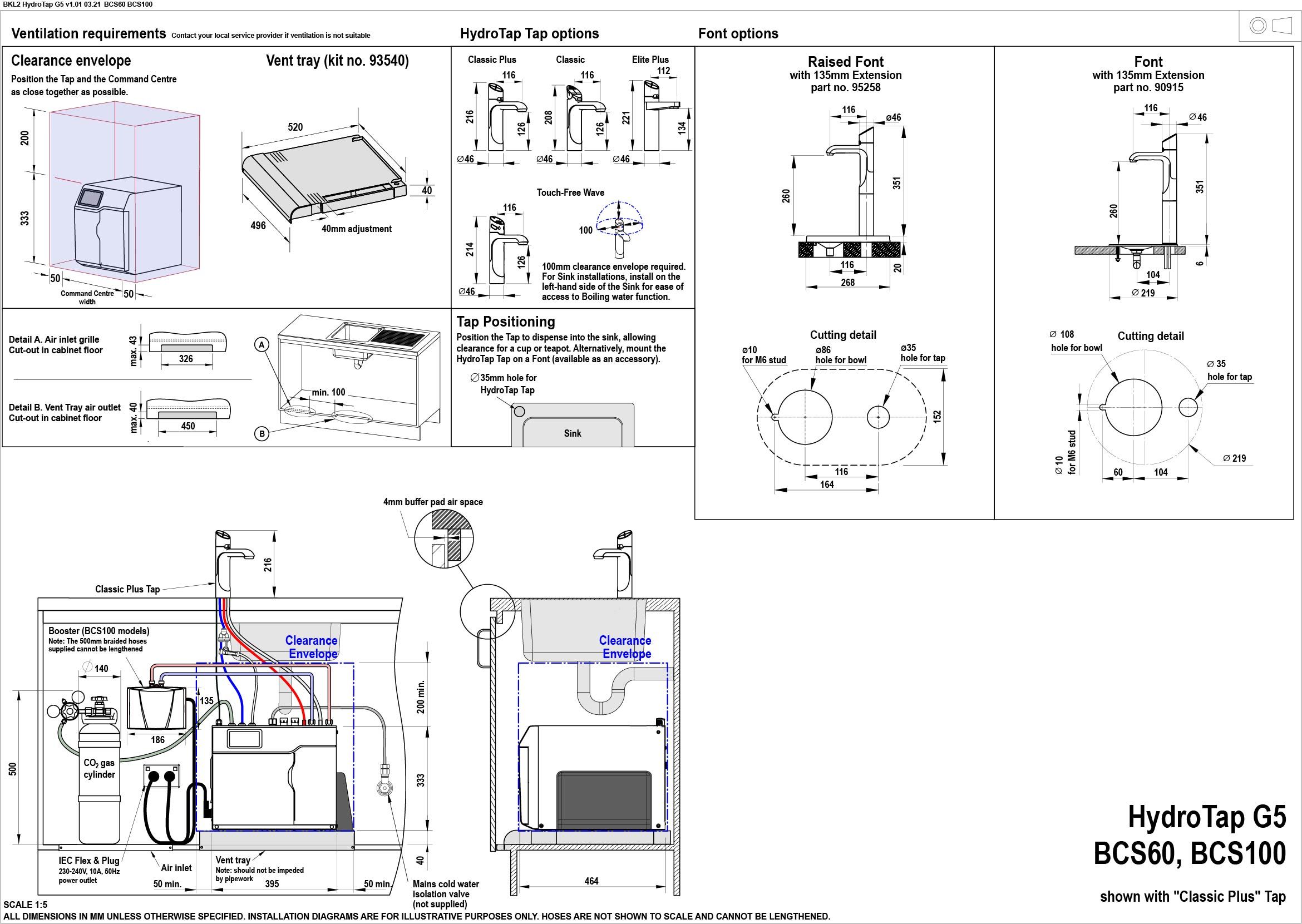 HydroTap G5 BCS100 Classic Chrome | Zip Water